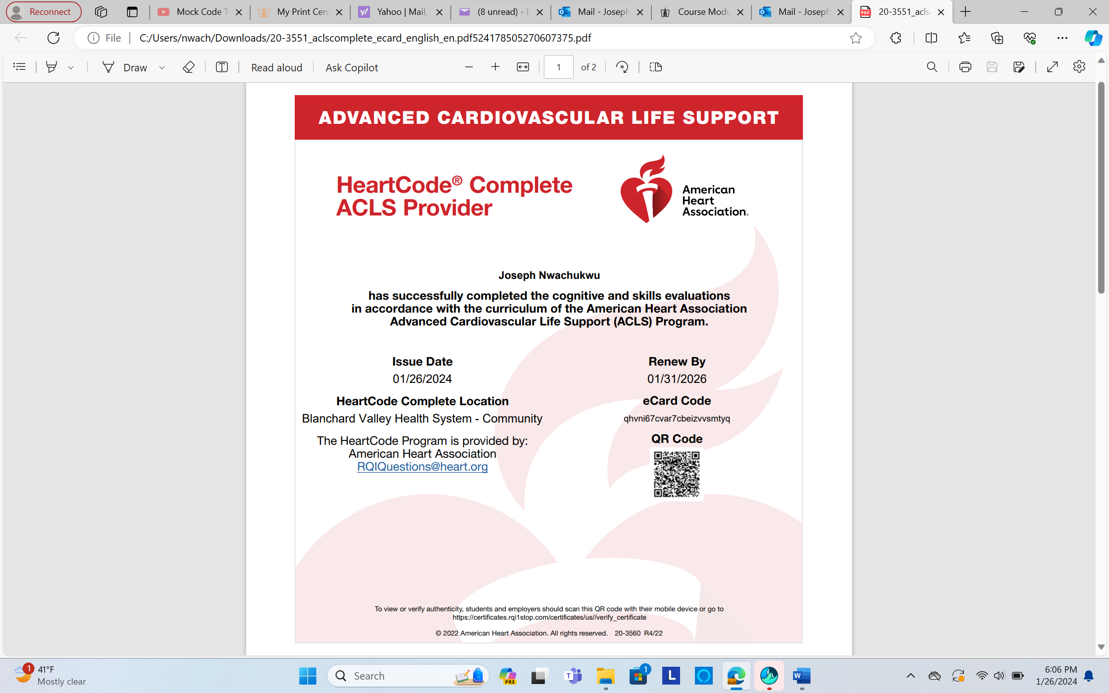 MyCred Portfolio | JOSEPH NWACHUWKU