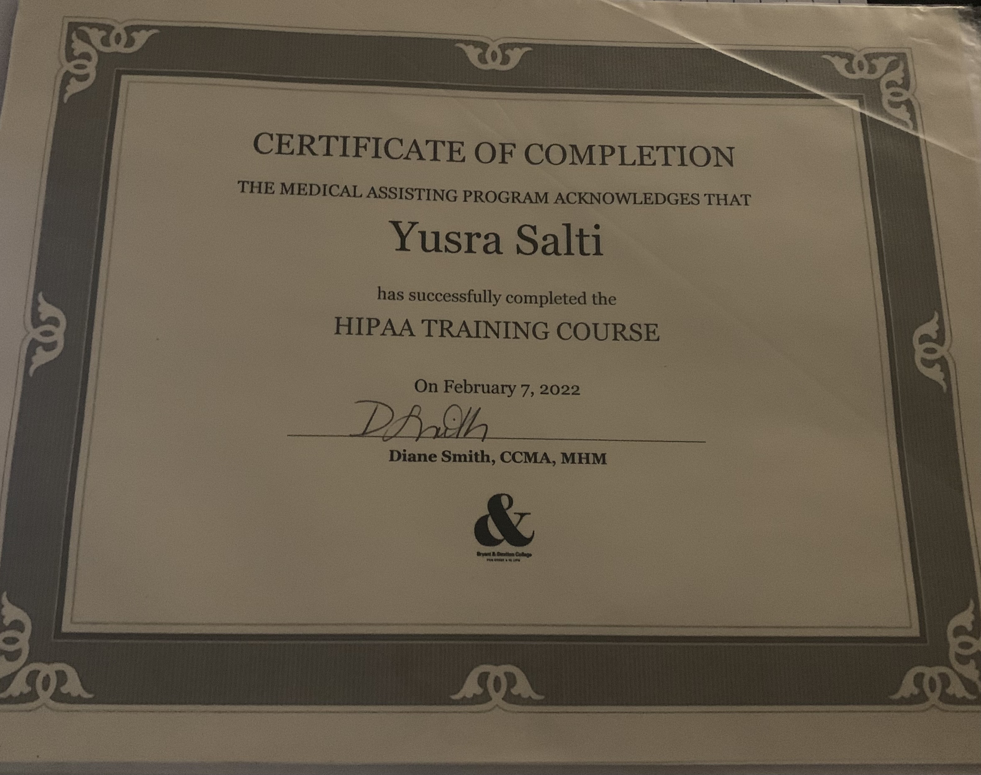 MyCred Portfolio | Yusra Salti