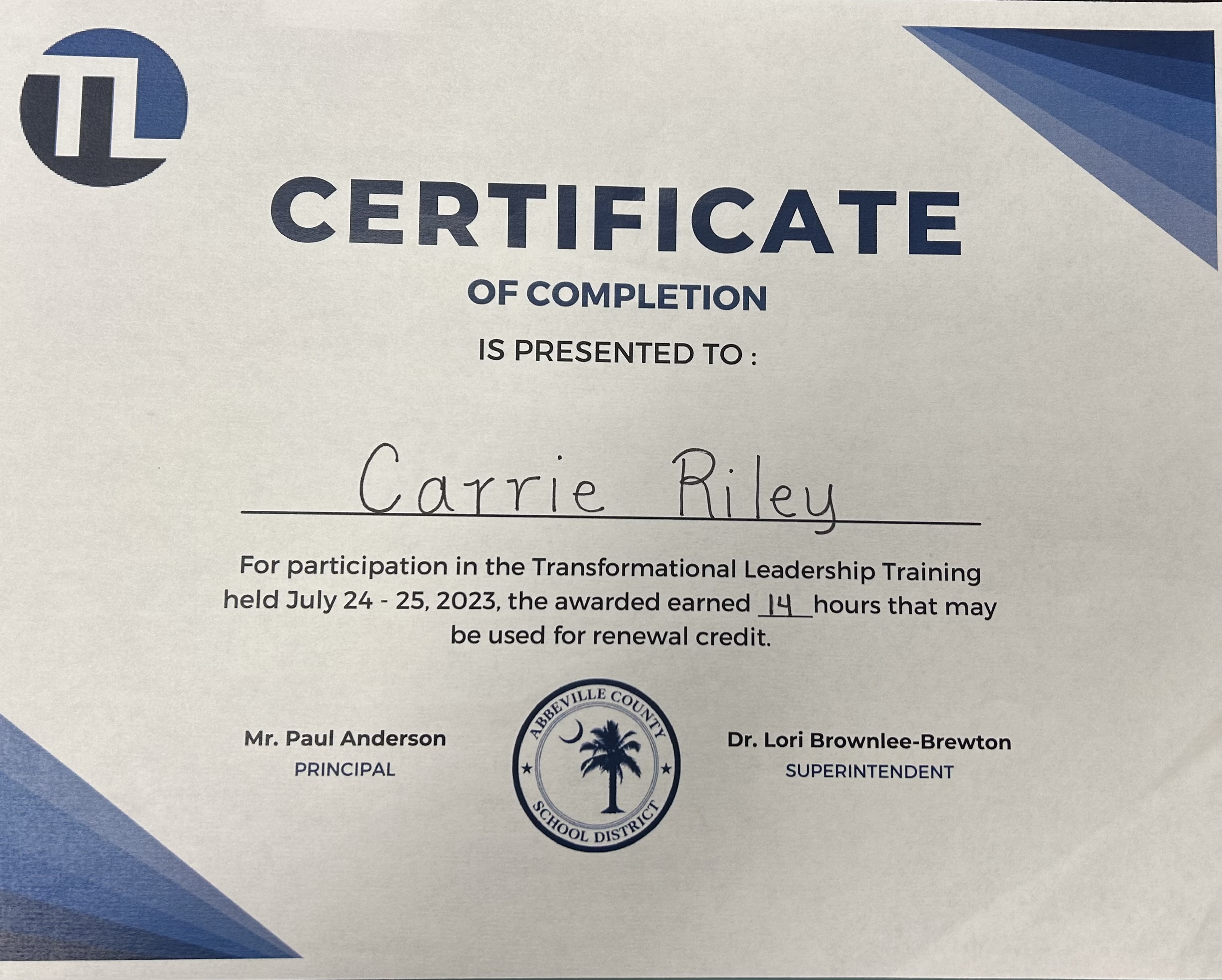 MyCred Portfolio | Carrie Faith Riley