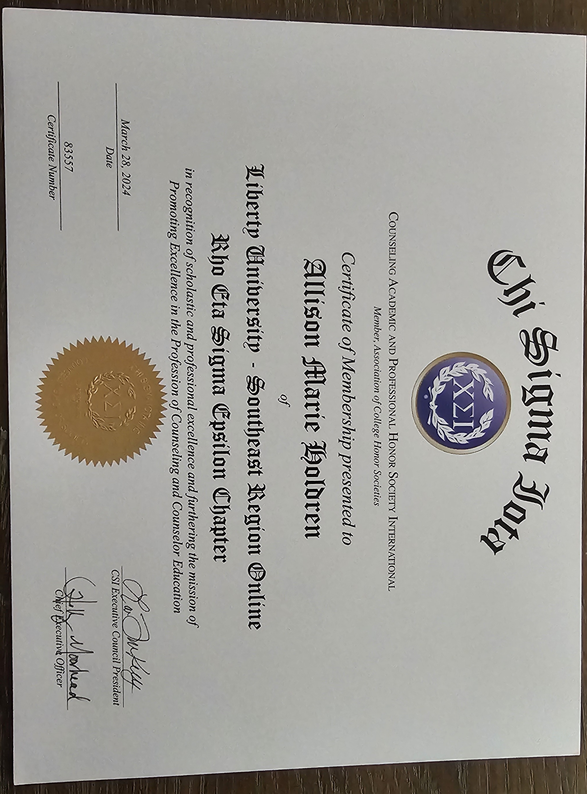 MyCred Portfolio | Allison M. Holdren